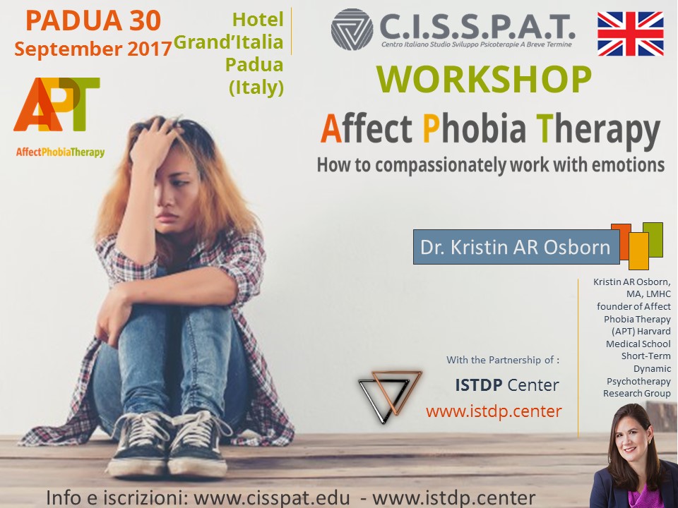 Workshop: Affect Phobia Therapy. How to compassionately work with ...