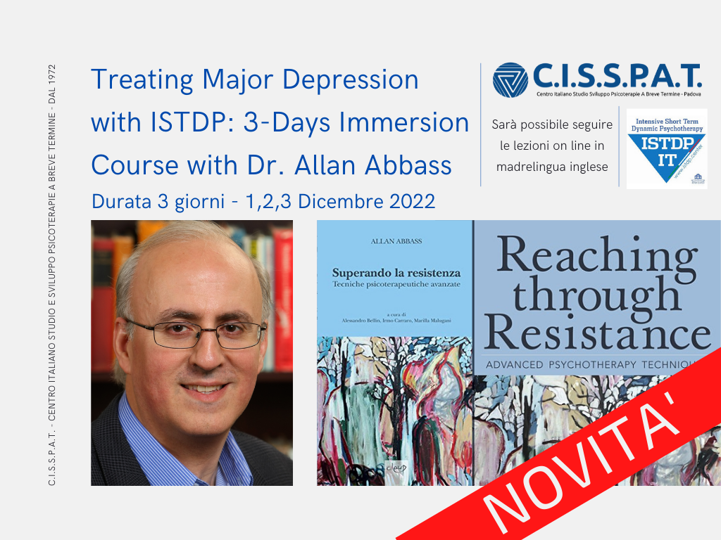 | ISTDP IMMERSION COURSE 2021 CON IL DR. ALLAN ABBASS | 1-3 DICEMBRE ...