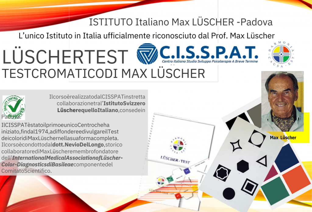 Lüscher Test – Corso per Operatore con Diploma di Abilitazione all ...